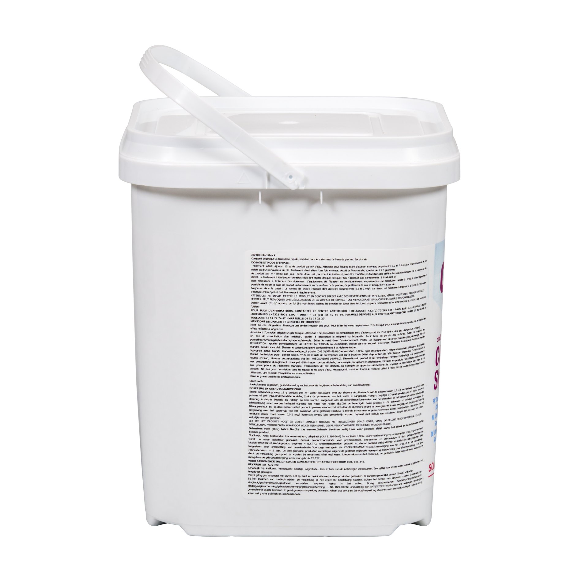 Chloor shock granulaat 5kg ctx200 | Zwembad.be
